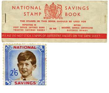 NATIONAL SAVINGS STAMP BOOK / NATIONAL SAVINGS