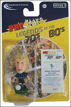 JURGEN KLINSMANN FIGURINE / FOOTBALL